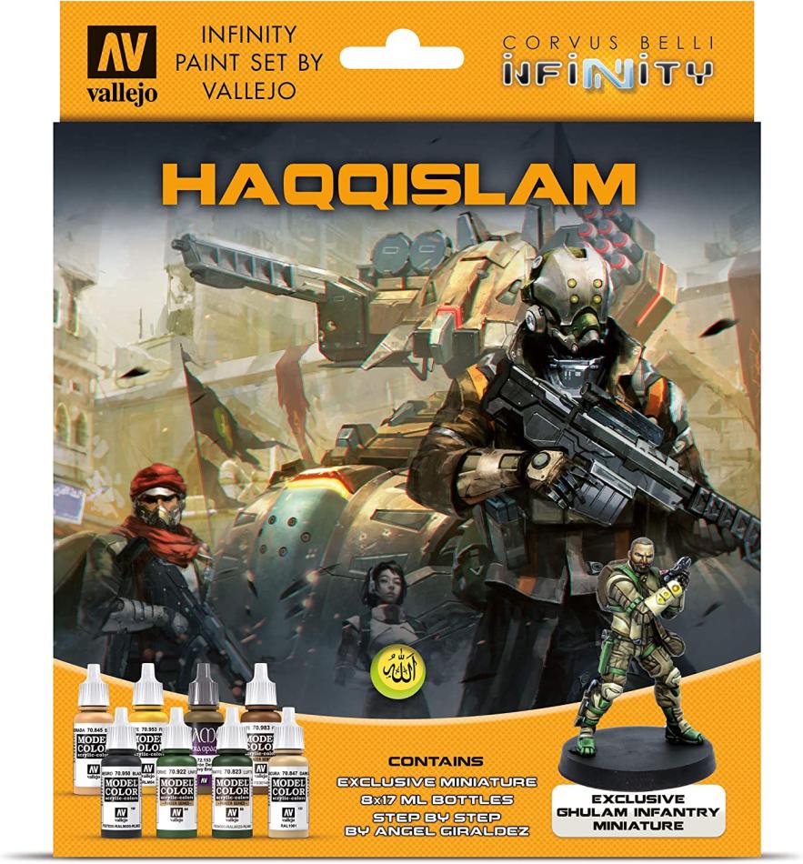 Infinity Haqqislam Paint Set Ghulam Infantry Exclusive – Draco Gaming
