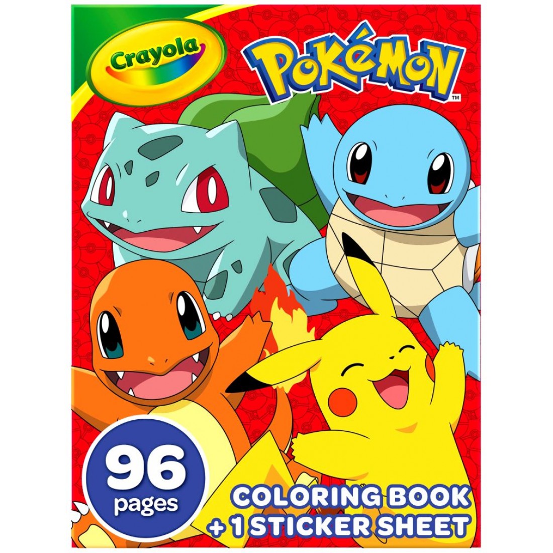 Crayola Pokemon 96-page Colouring Book – Draco Gaming